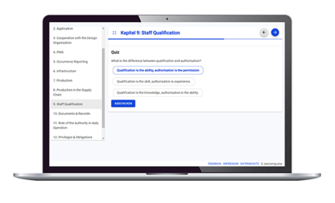 EASA Part 21G Training ONLINE * Video-animated Clips